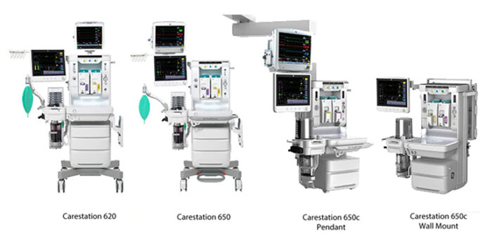 GE HealthCare warns on certain Carestation anesthesia systems